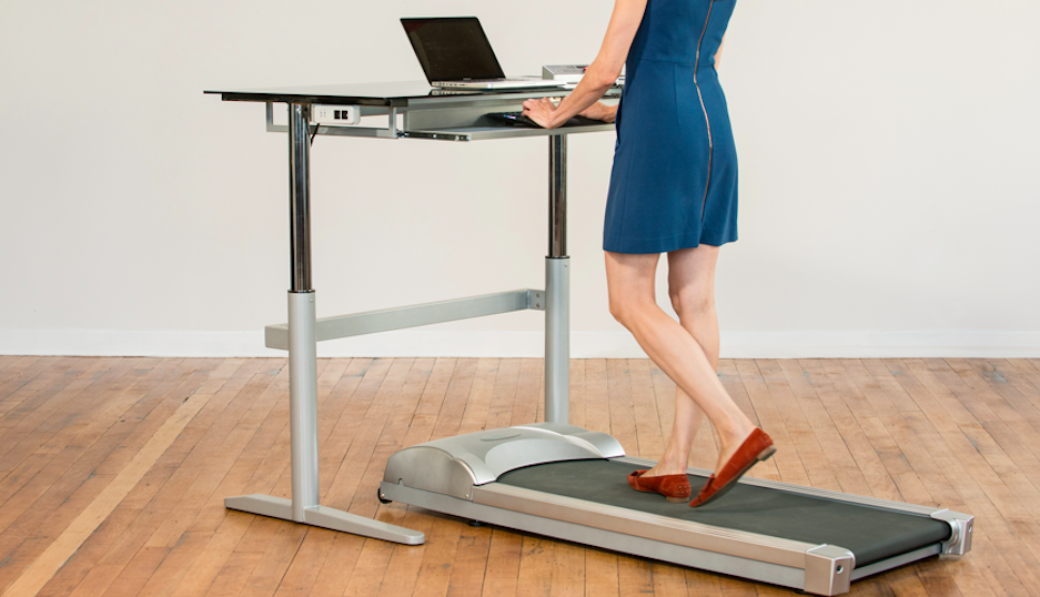 The Trendy Way to Stay Active at Work: A Sleeker, Redesigned Treadmill ...