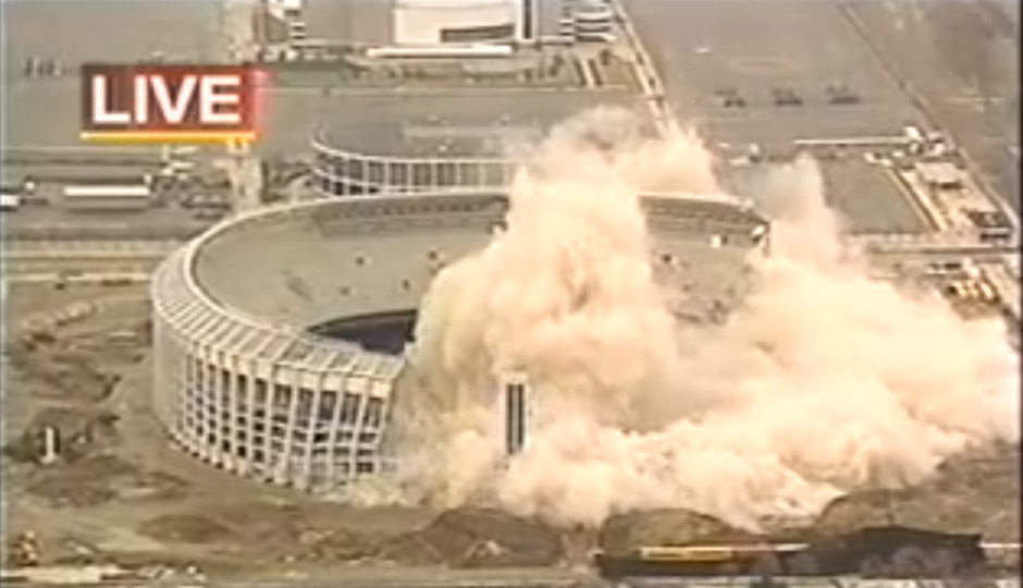 Veterans Stadium Was Imploded 10 Years Ago Today