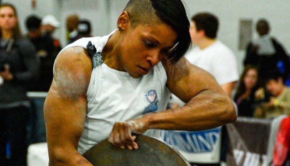 Maya Winters, Rob Kearney Compete in Strongman Duos Competition | G Philly