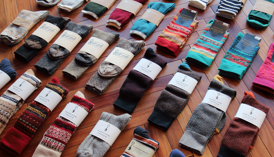 Monday Obsession: The Insane Sock Selection at Ps & Qs - Philadelphia ...