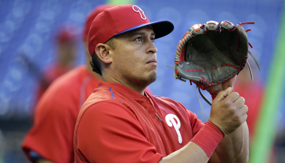 Carlos Ruiz Had His CBP Homecoming Last Night