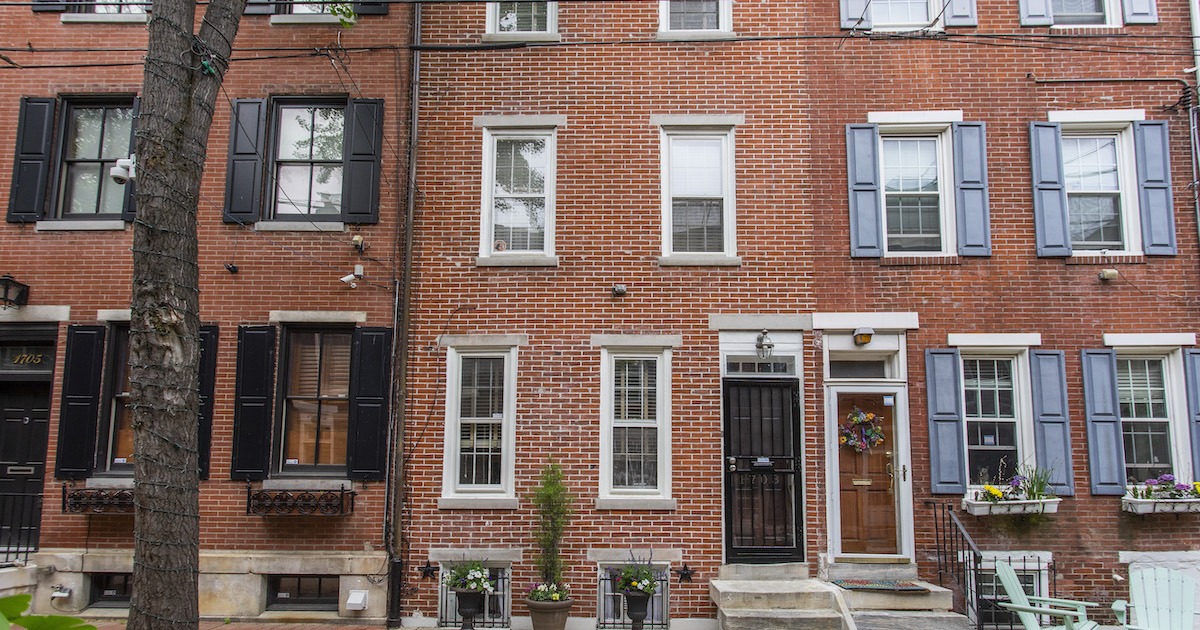 House for Sale: Rehabbed Vintage Row House in Rittenhouse