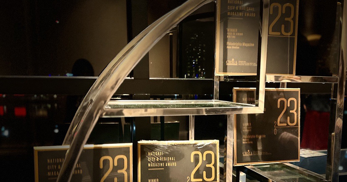 Philly Mag Wins 4 City and Regional Magazine Awards